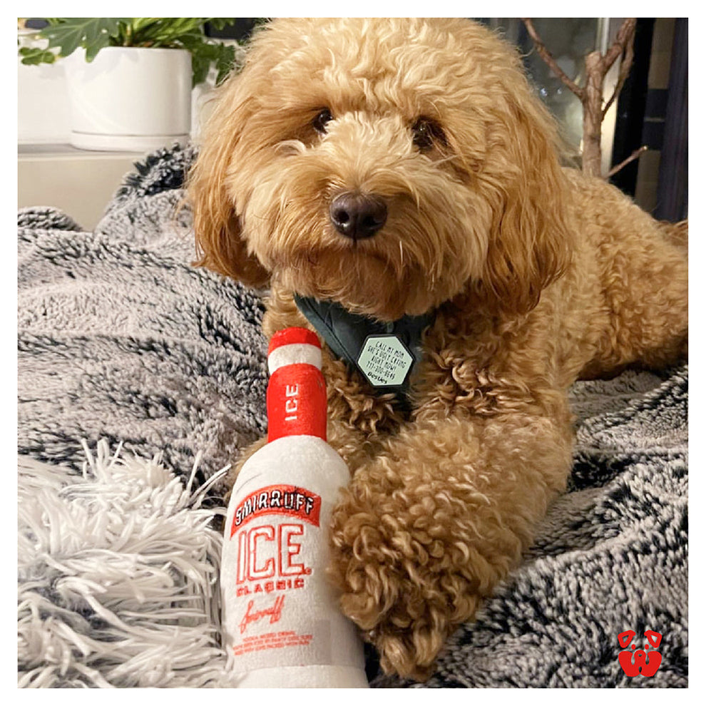 SMIRRUFF ICE PLUSH DOG TOY – Bessie and Barnie