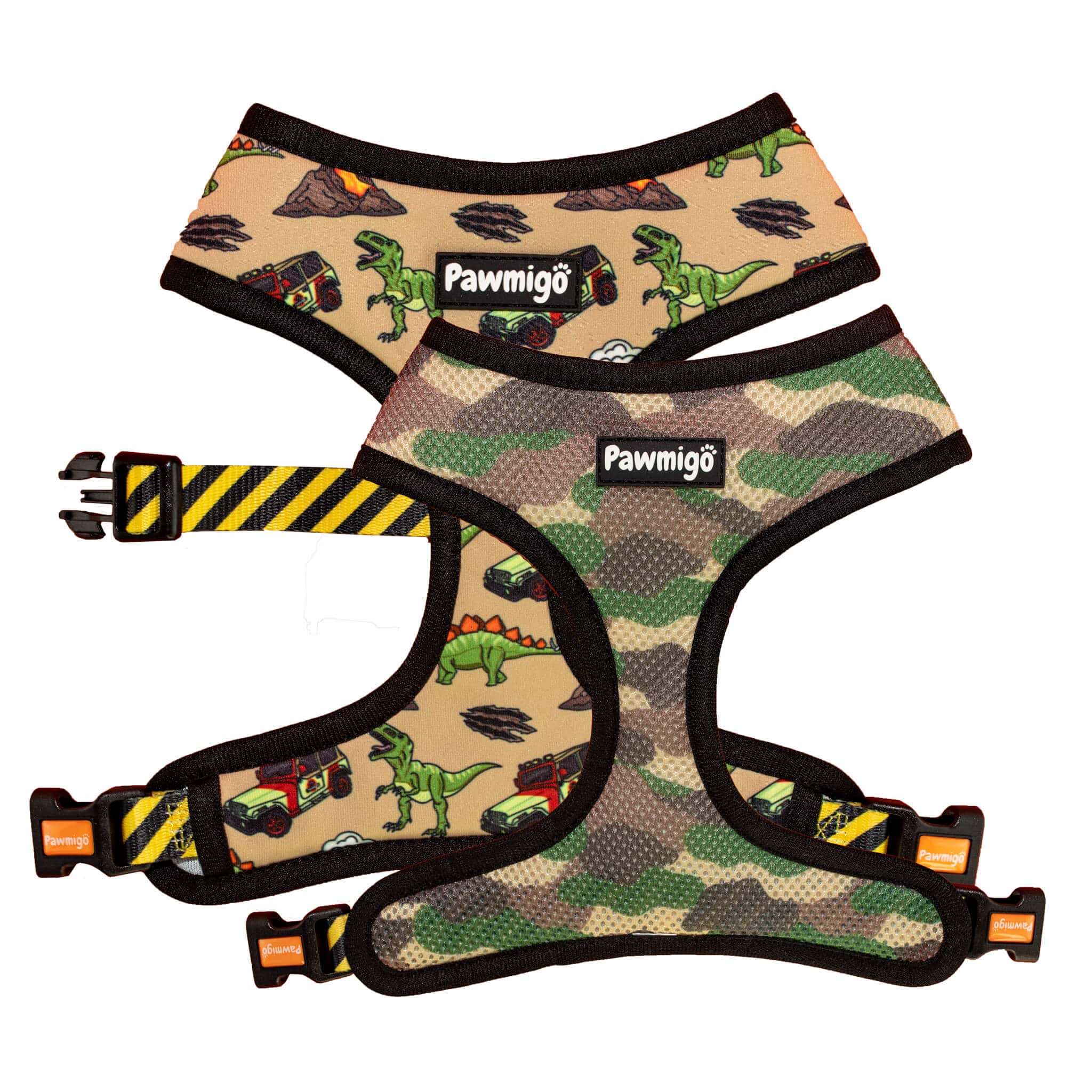 Jurassic Bark Reversible Harness – Bessie and Barnie